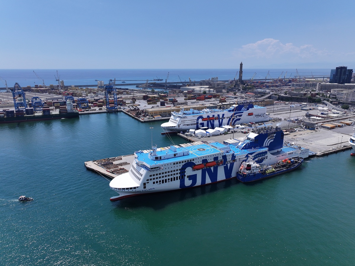 GNV Orion: la nuova nave tra innovazione e sostenibilità